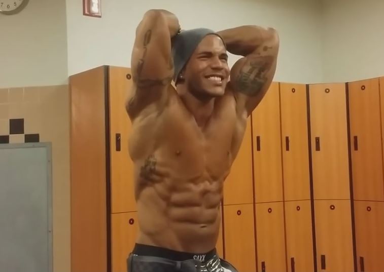 Chad working up a sweat! - Wild Boyz Entertainment